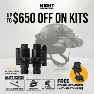 [NEW] HEAT Thermal / VIPER Night Vision Goggles Bridgeable Monoculars ...