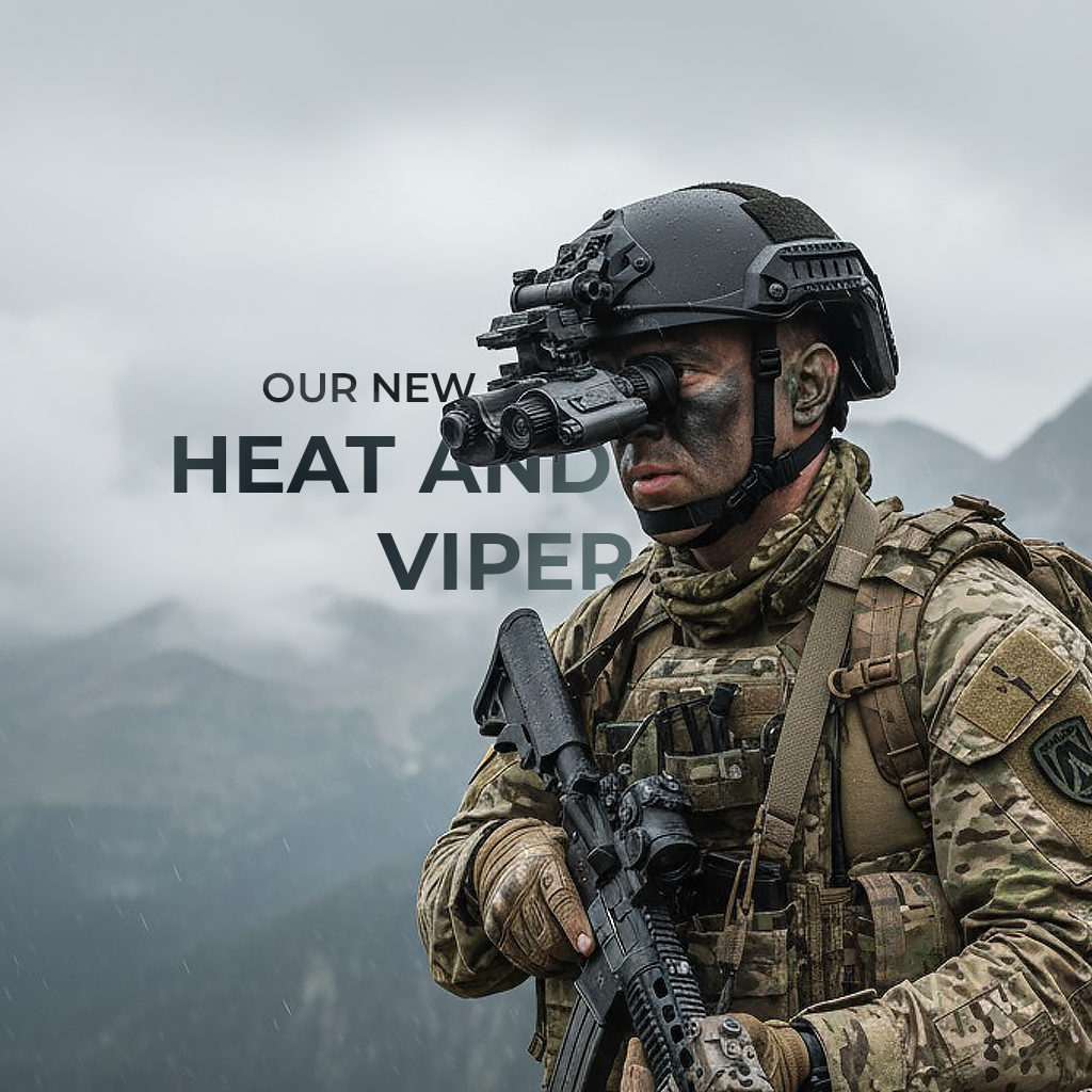[NEW] HEAT & VIPER 4.0 Thermal Night Vision Goggle Bridge Combo – Night ...